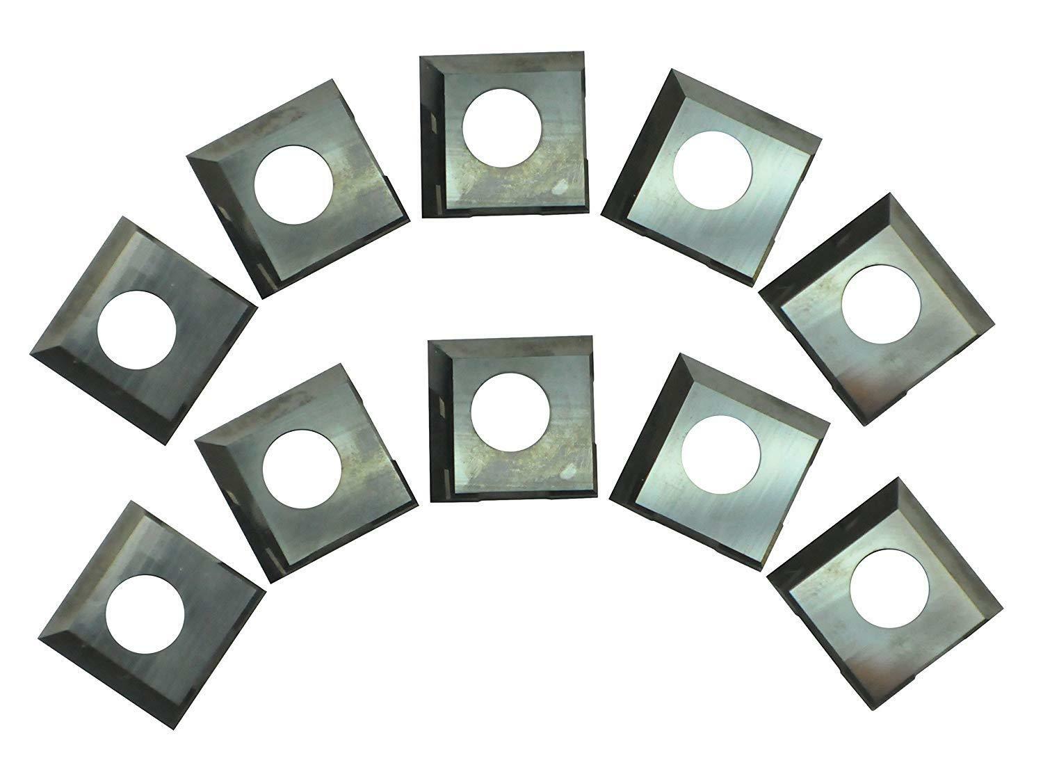 14.3mm Carbide Inserts Knives 2 Cutting Edges for Cutech Spiral Cutter